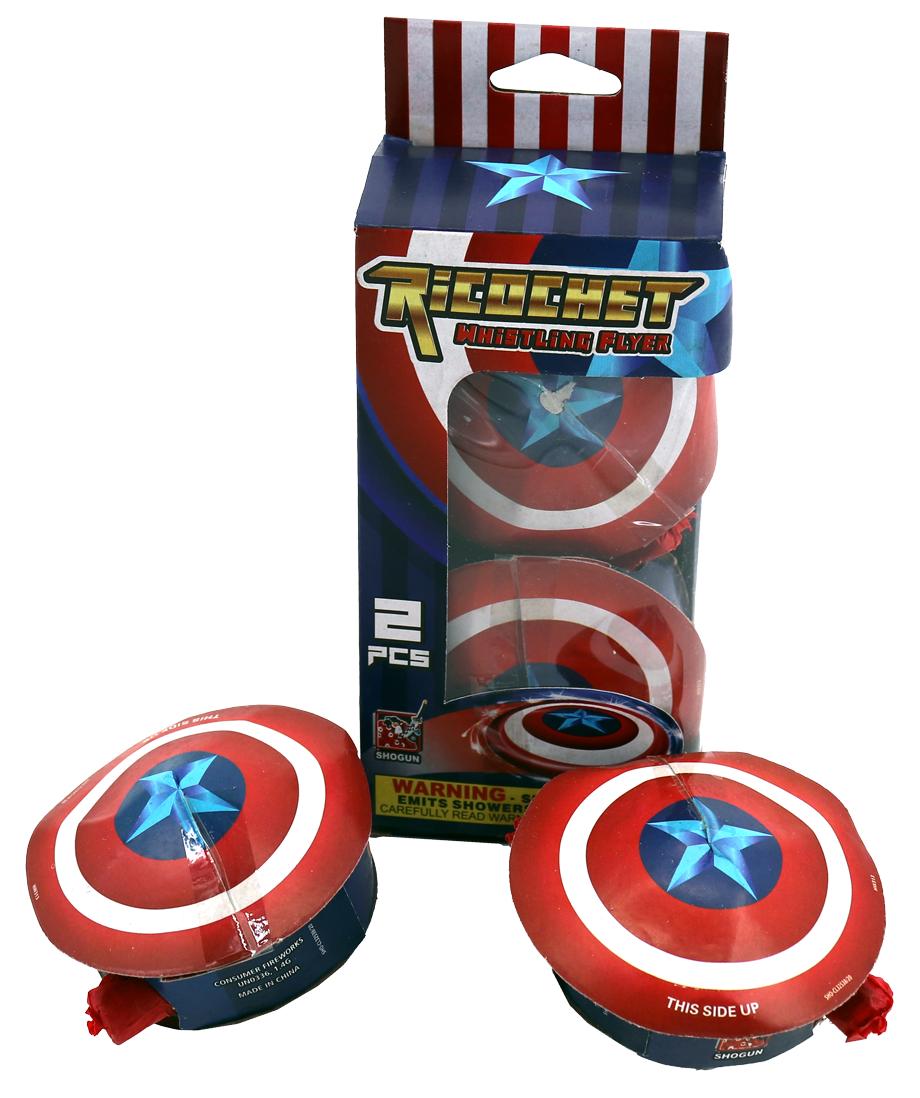 Ricochet Flying Shield – KJ's Fireworks