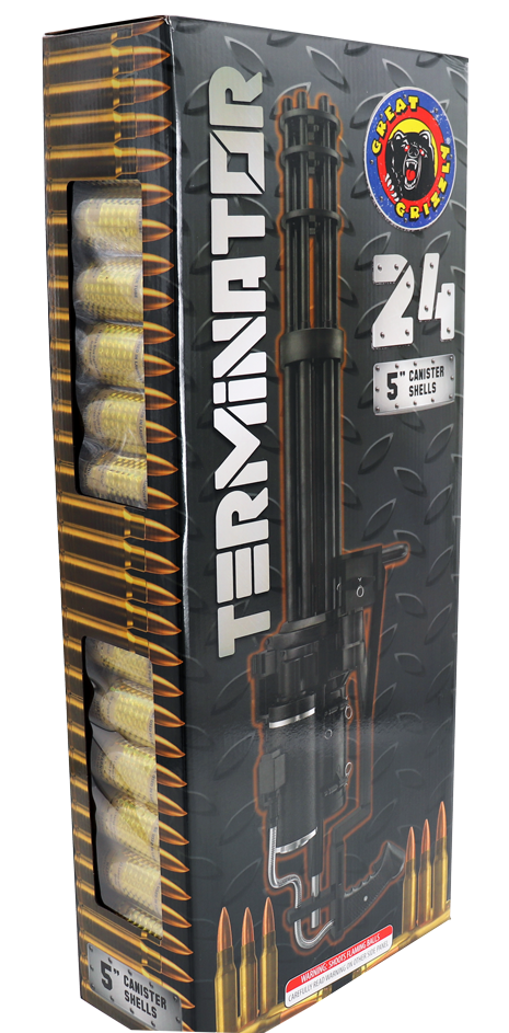 Terminator 24 Shells 5" – KJ's Fireworks